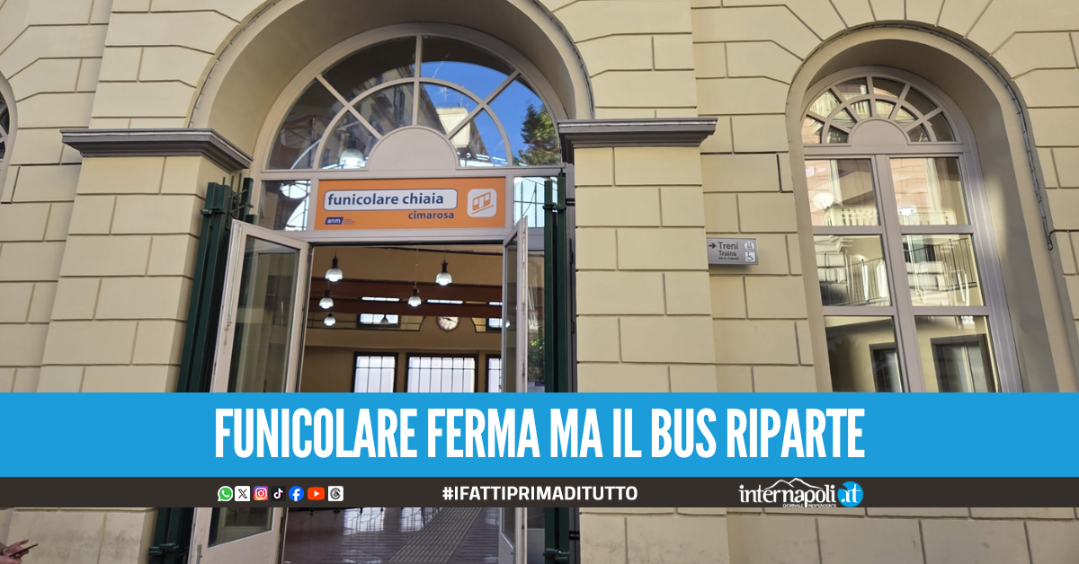 Vomero, trasporto pubblico a due velocità: chiude la funicolare ...