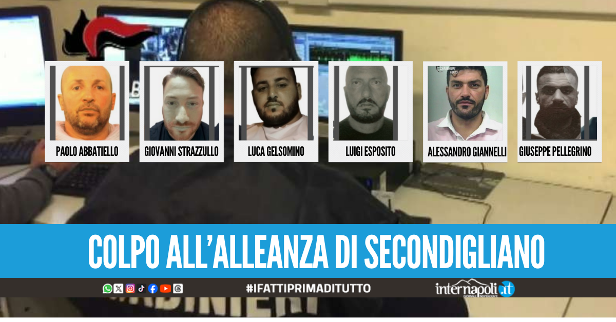 Retata contro i Licciardi, tutte le accuse ed i nomi: controllo su case ...