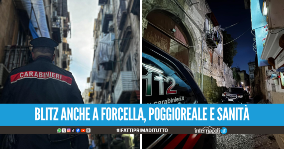 Blitz anticamorra nei quartieri di Napoli: scacco ai clan Contini ...
