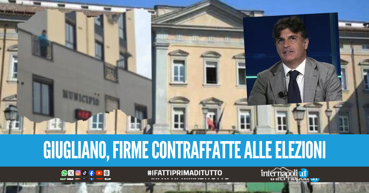 Firme false alle liste delle elezioni a Giugliano, Di Fenza fa scena ...