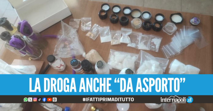 Centrale della droga in casa a Chiaiano, arrestato il pusher "itinerante"